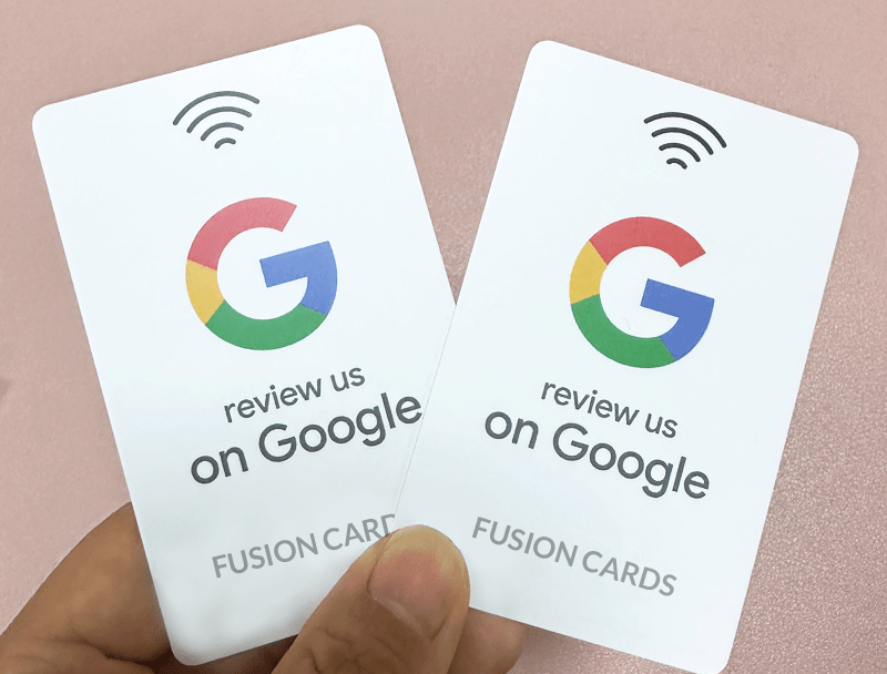 Boost Your Google My Business Ratings with NFC Cards